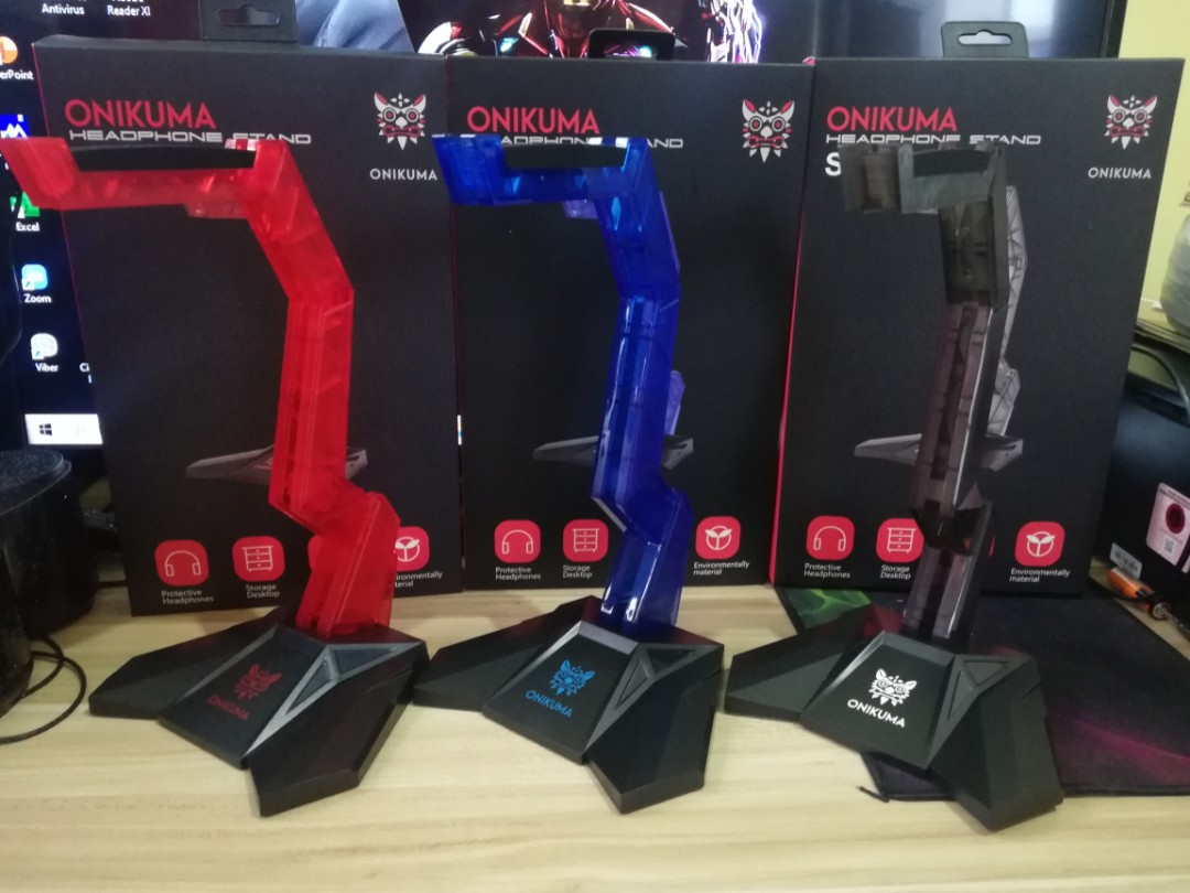 Onikuma S-01 Headphone Stand, Audio, Headphones & Headsets on Carousell
