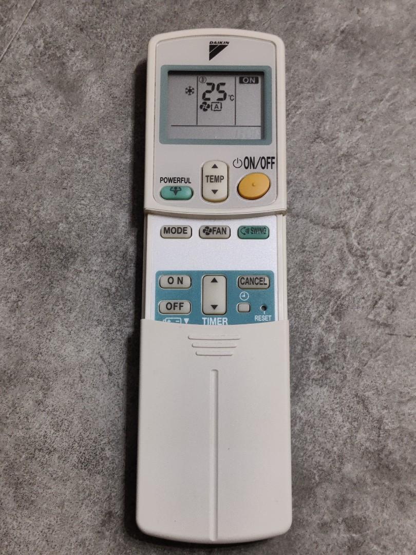 Used ORIGINAL Daikin aircon ARC433 remote control, TV & Home Appliances ...