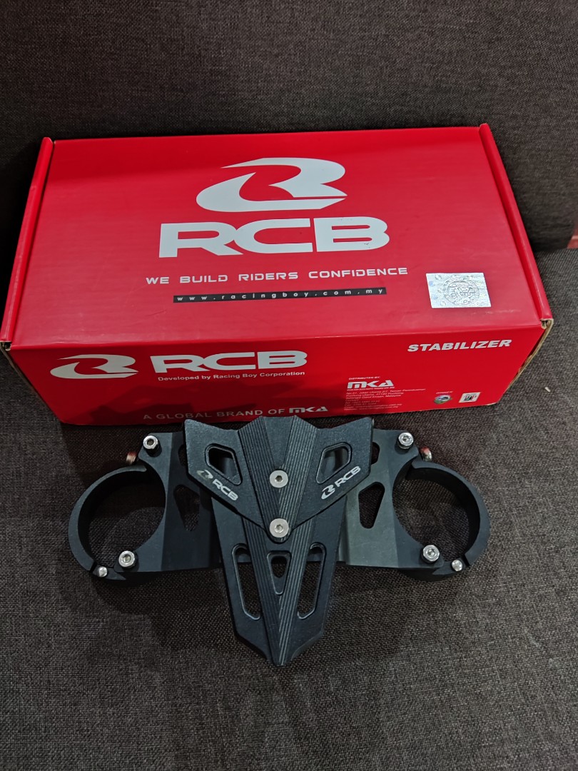 RACING BOY RCB FORK STABILIZER BRACKET FOR YAMAHA SNIPER 150 , LC 135 ...