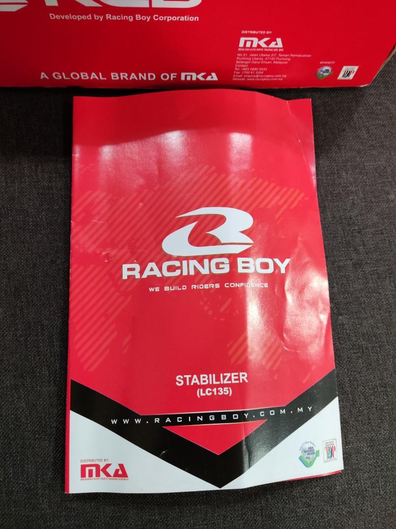 RACING BOY RCB FORK STABILIZER BRACKET FOR YAMAHA SNIPER 150 , LC 135 ...