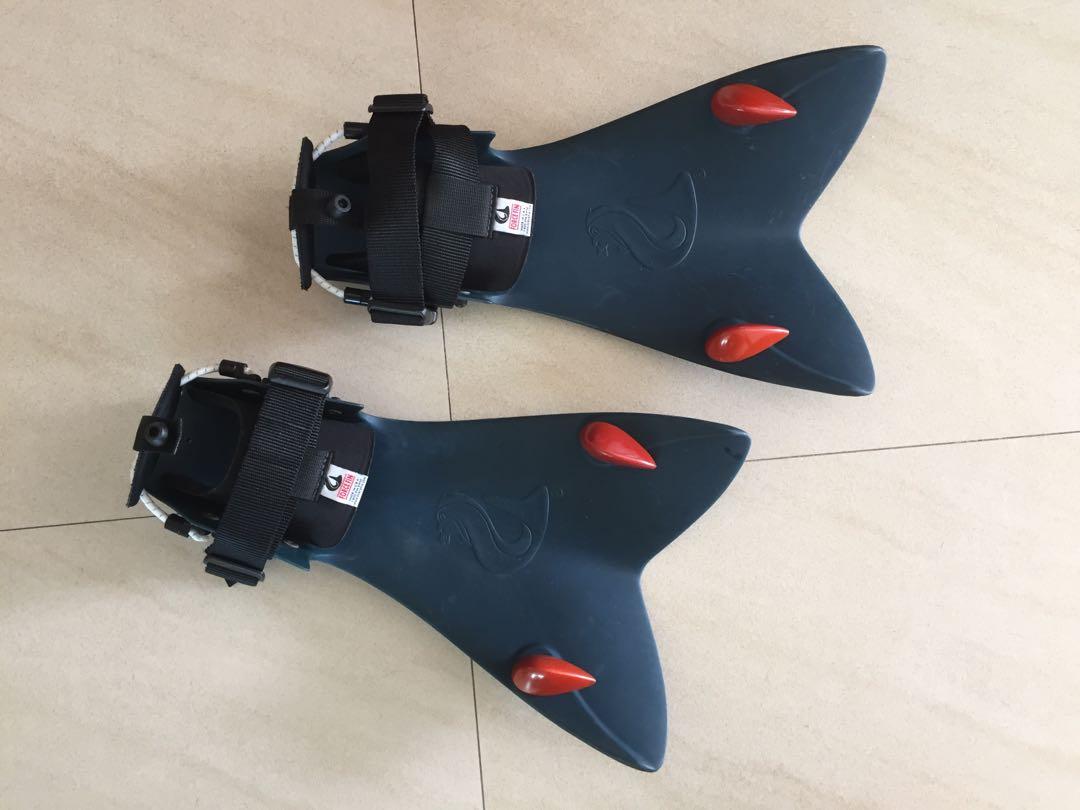 Rip Force Fins with Red Speed Pods, Sports Equipment, Sports & Games ...