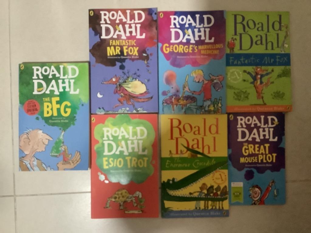 ROALD DAHL The BFG Fantastic Mr. Fox x2 George marvellous medicine Esio ...