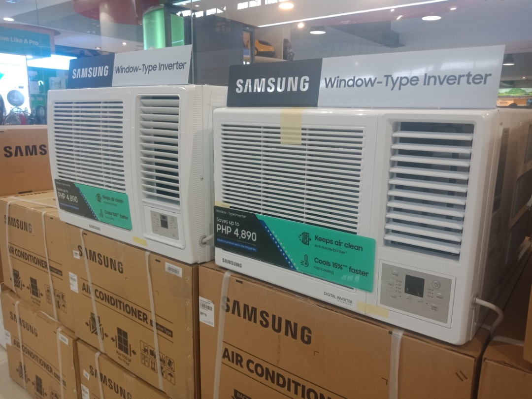 SAMSUNG WINDOW TYPE INVERTER, TV & Home Appliances, Air Conditioning ...