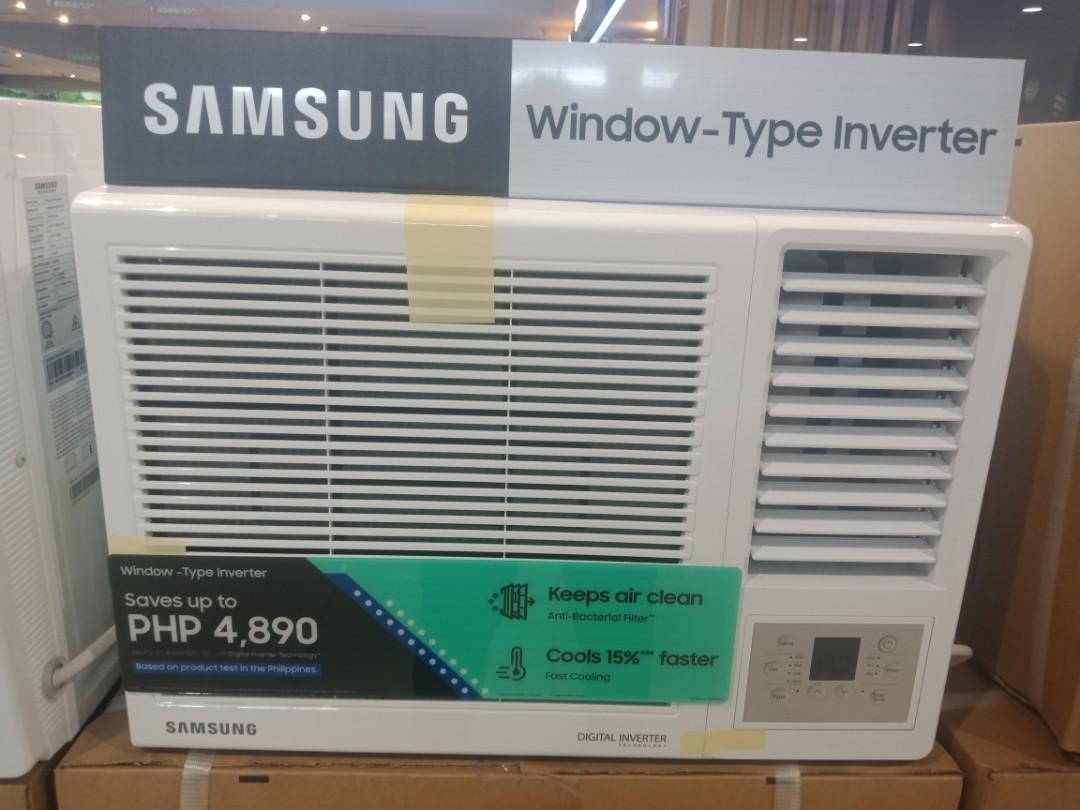 SAMSUNG WINDOW TYPE INVERTER, TV & Home Appliances, Air Conditioning ...