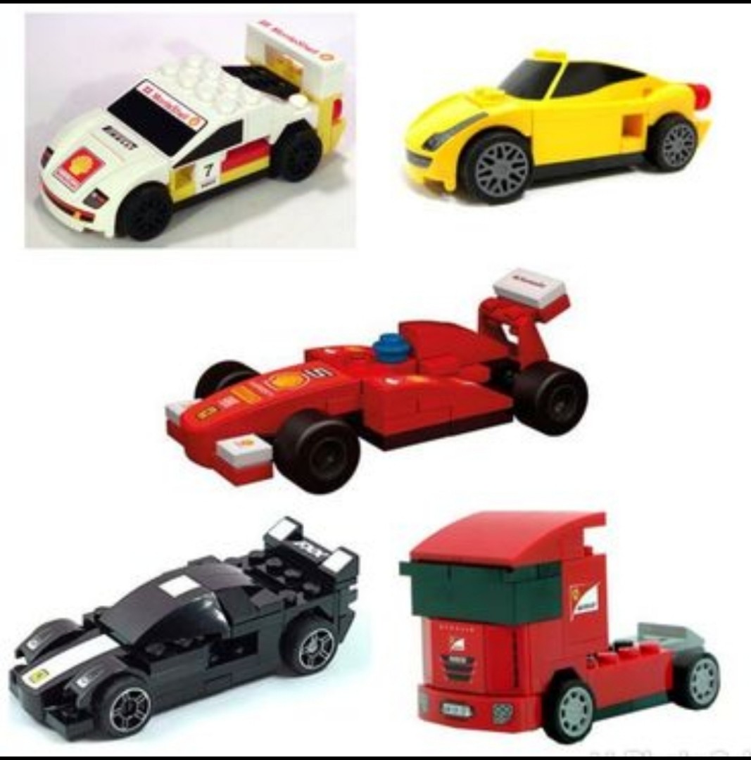 Shell LEGO Ferrari Miniature Series, Hobbies & Toys, Memorabilia ...