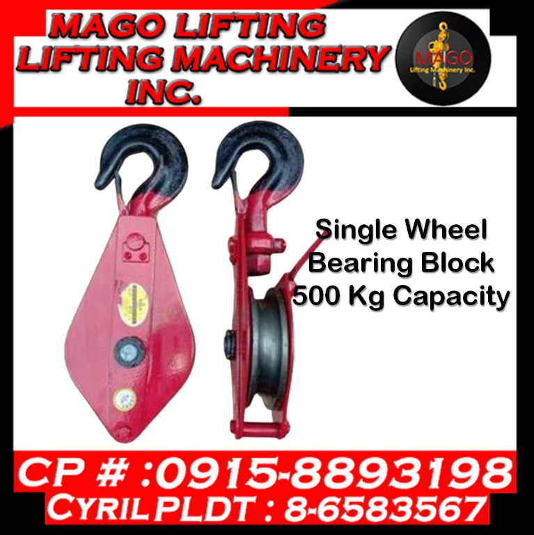 Single Wheel Bearing Block 500 Kg Capacity, Commercial & Industrial ...