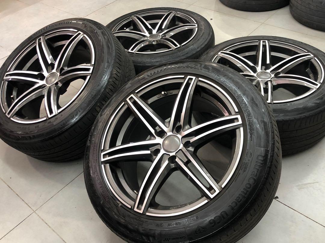 Sport Rim Vossen Tokura 17x9JJ 5x114, Auto Accessories on Carousell