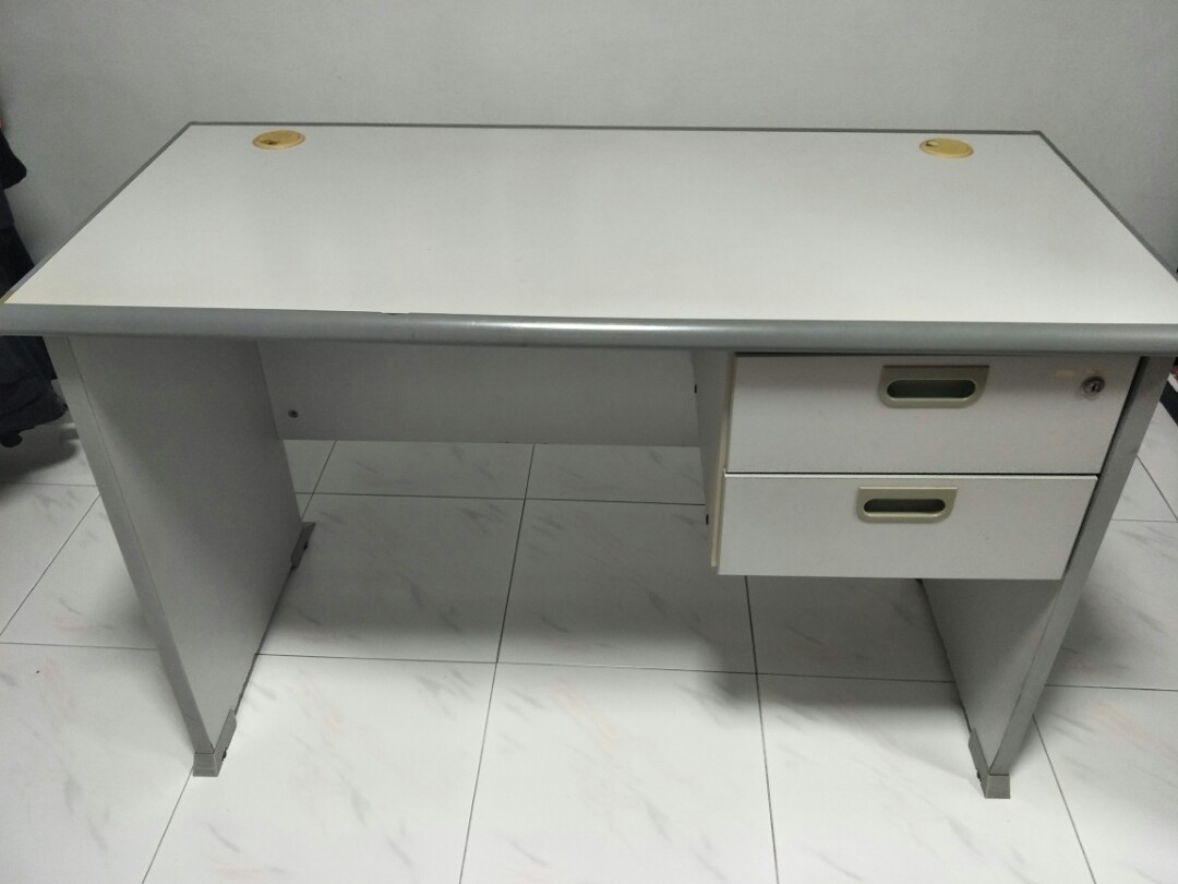 Study Table with two drawers, Furniture & Home Living, Furniture ...
