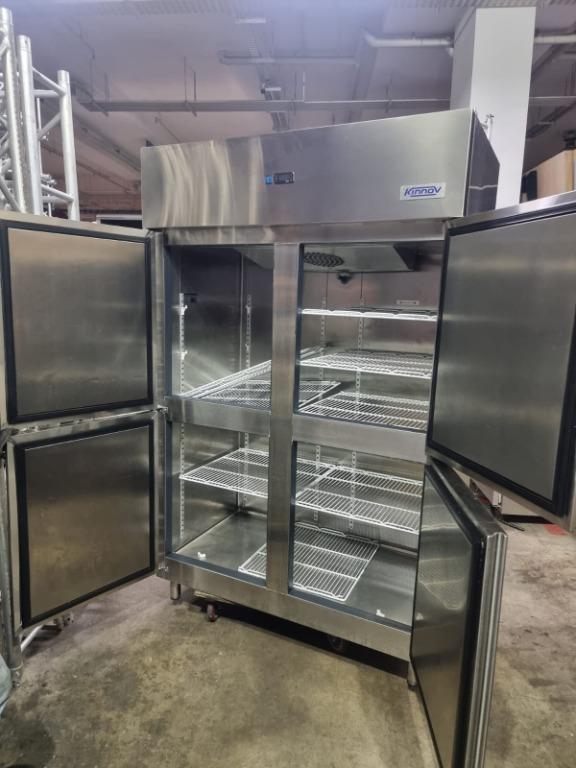 CHILLER 4 DOOR UPRIGHT STANDING 4 DOOR CHILLER KINNOV QUALITY STAINLESS ...