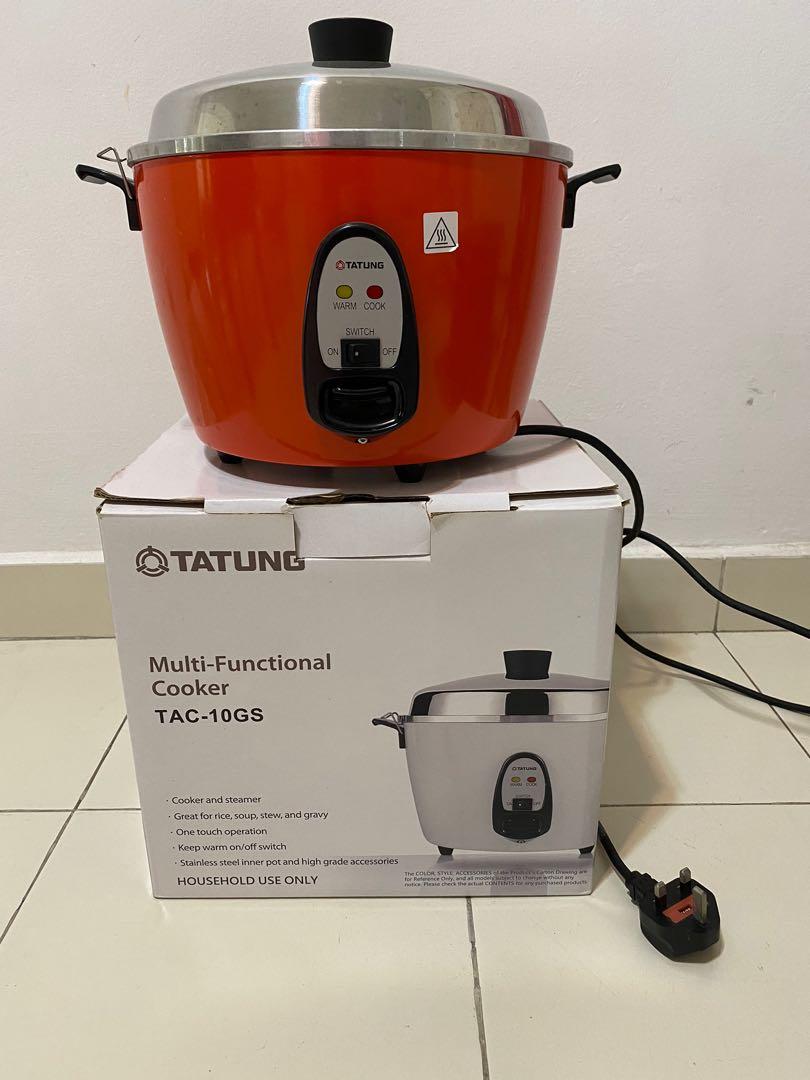 TATUNG Rice Cooker 10 Cups, TV & Home Appliances, Kitchen Appliances ...
