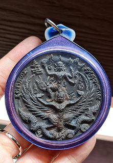 Thai amulet locket Phra Potisat / kwan Yin 1000 hands, Phra Kruba Siri ...