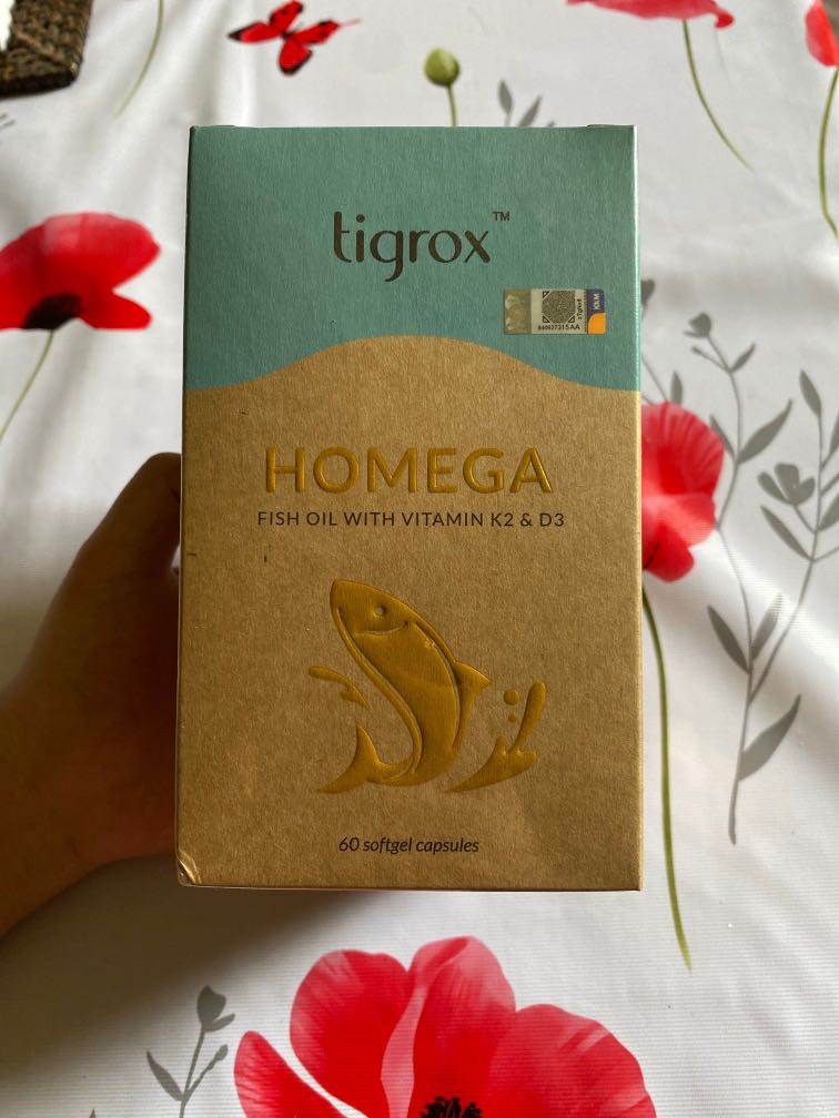 (BRAND NEW) Tigrox HOMEGA fish oil capsules, Health & Nutrition, Health ...