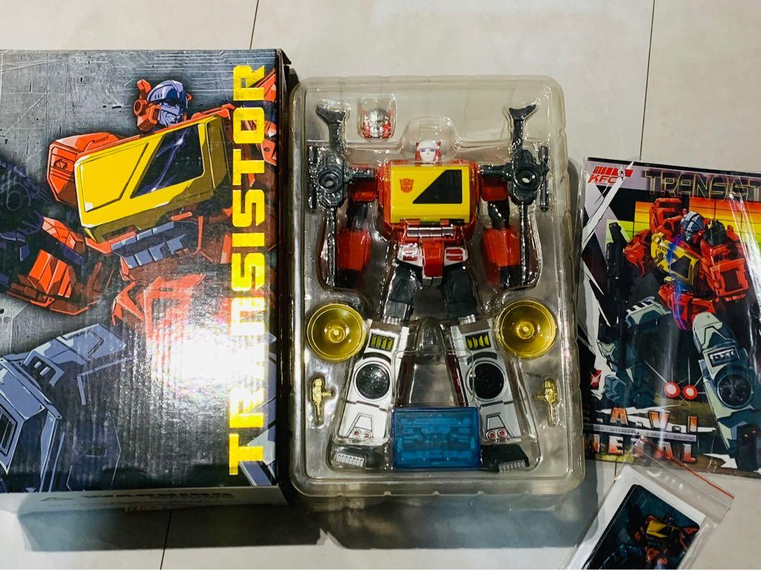 Transformer KFC Transistor pure red MP 3p blaster, Hobbies & Toys, Toys ...
