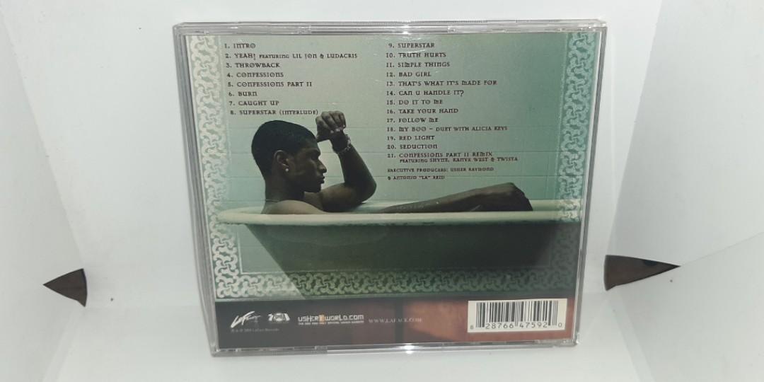 Usher Confessions Special Edition Kanye West Alicia Keys Collectible Music CD Songs Album ...
