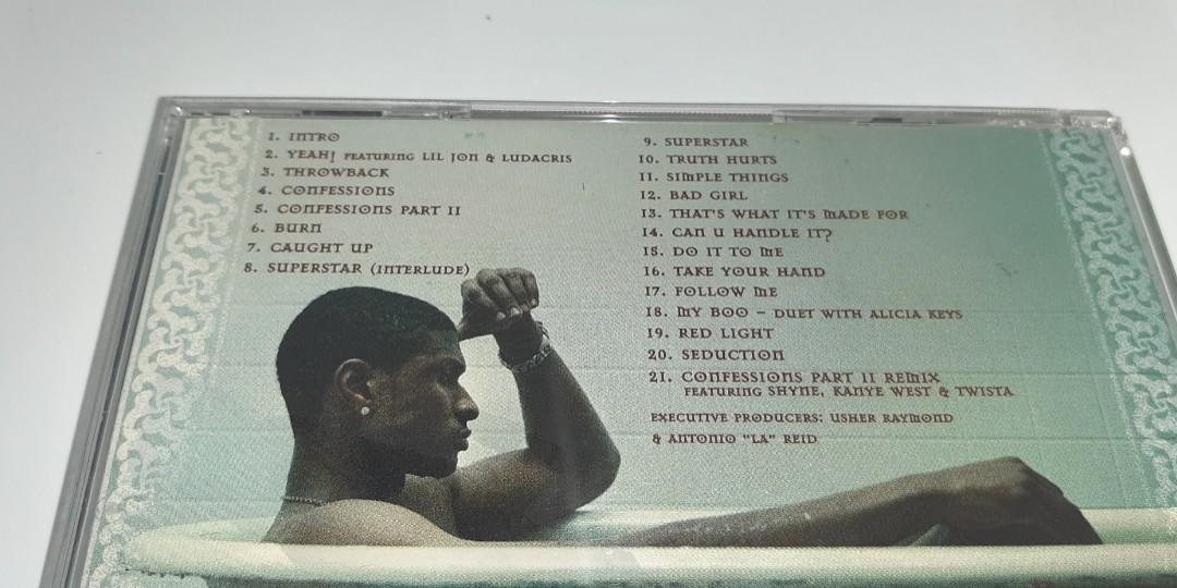Usher Confessions Special Edition Kanye West Alicia Keys Collectible Music CD Songs Album ...