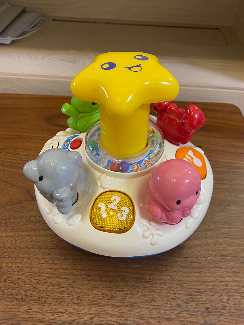 Vtech Spin and Discover Ocean Fun, 兒童＆孕婦用品, 嬰兒玩具 - Carousell