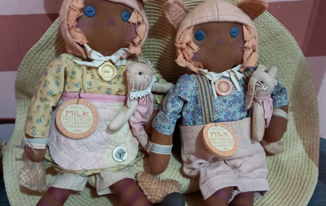 Vintage style rag doll, Hobbies & Toys, Memorabilia & Collectibles ...