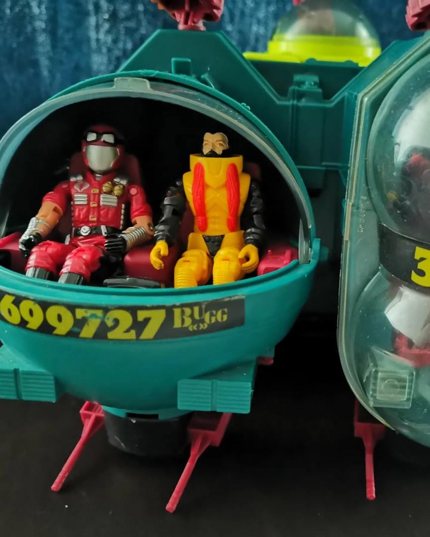 Vintage toy GI Joe Cobra Bugg, Hobbies & Toys, Toys & Games on Carousell