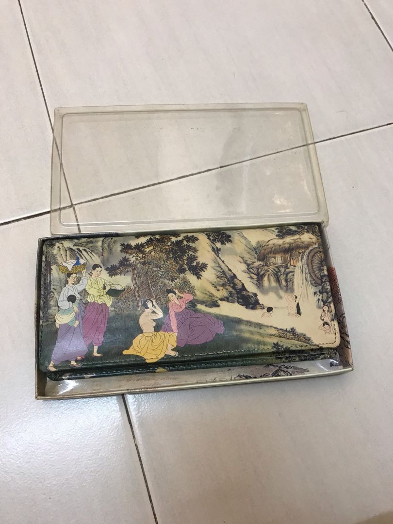 Vintage wallet japanese ancient art, Women's Fashion, Bags & Wallets ...