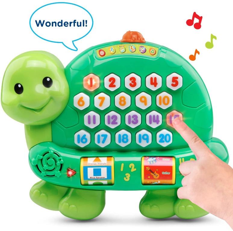 VTech Count and Learn Turtle, Hobbies & Toys, Toys & Games on Carousell