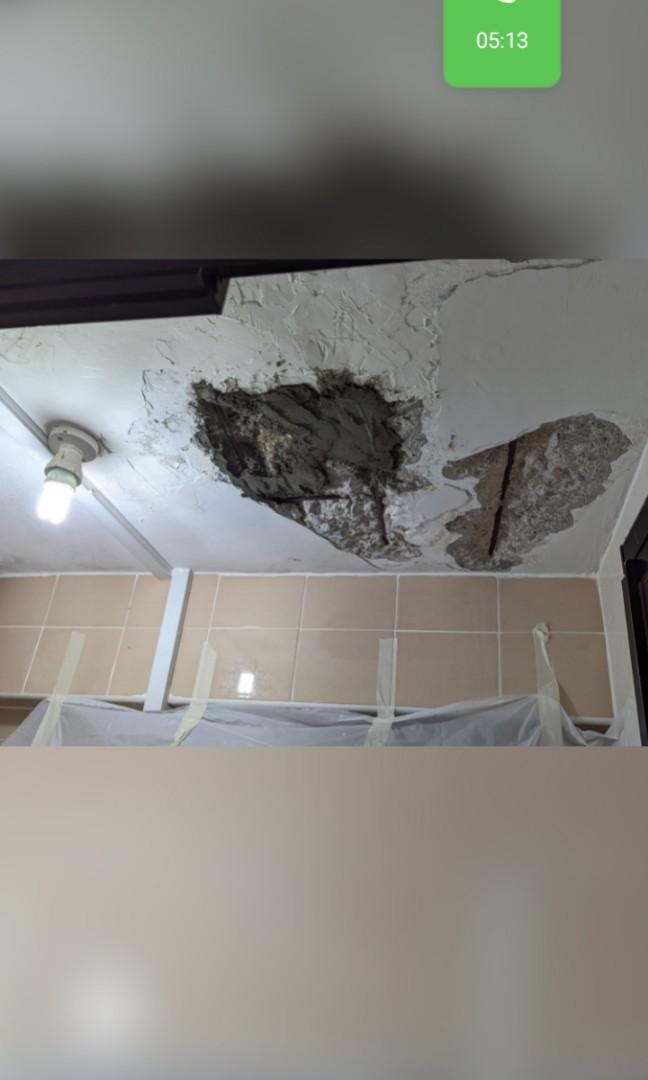 ceiling, Partition, plastering Wall, Repair of ceiling or walls,panting ...