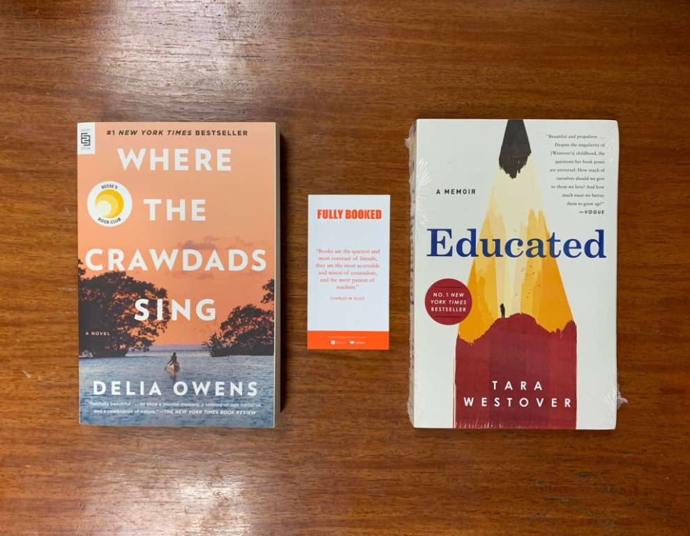 Where the Crawdads Sing (Delia Owens) & Educated (Tara Westover ...