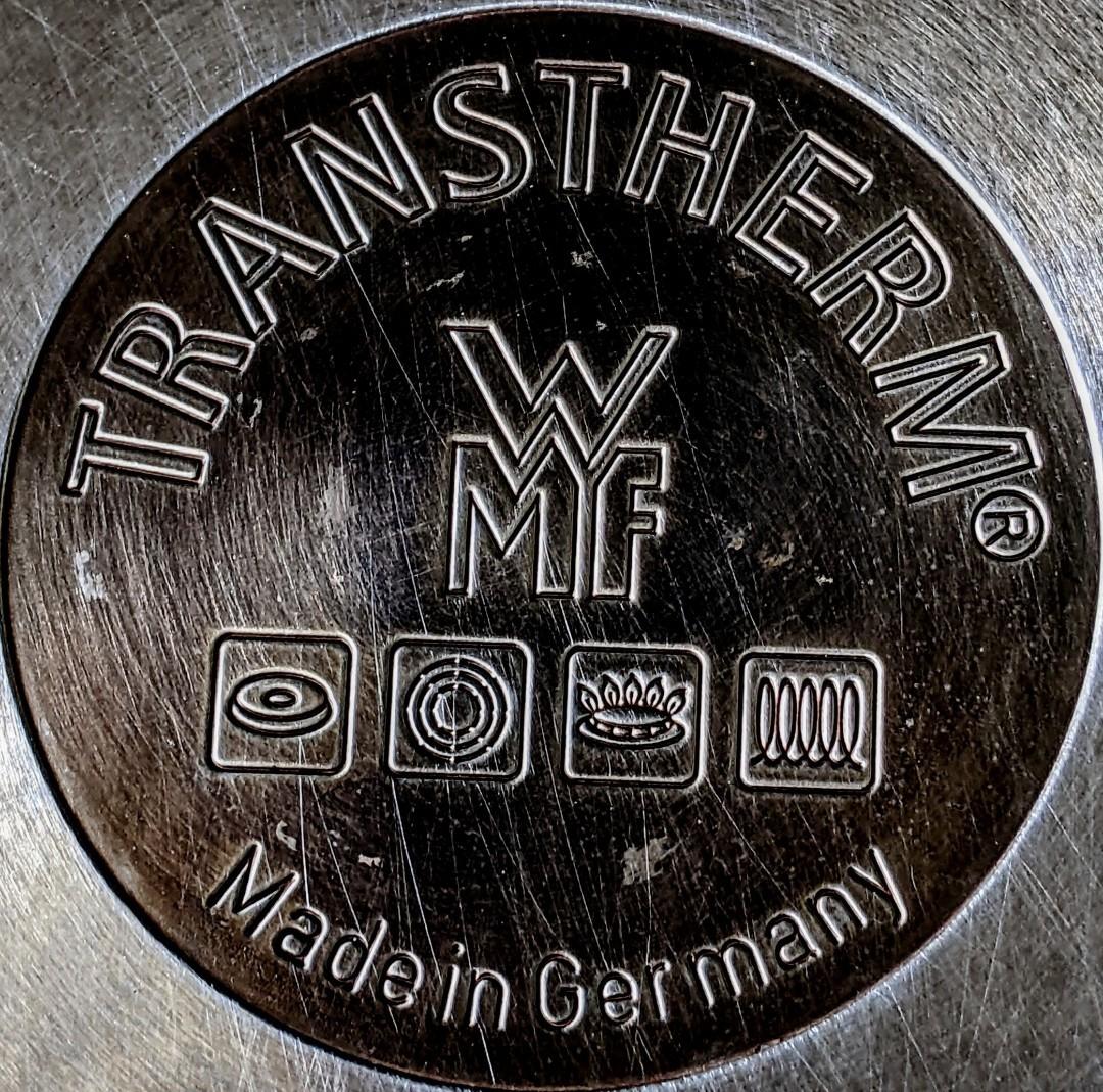 WMF Gourmet Plus Transtherm Stainless Steel Frying Pan, Furniture ...
