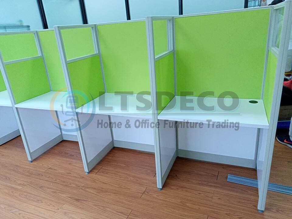 WORKSTATION BPO TABLE OFFICE PARTITION_OFFICE FURNITURE, Furniture ...