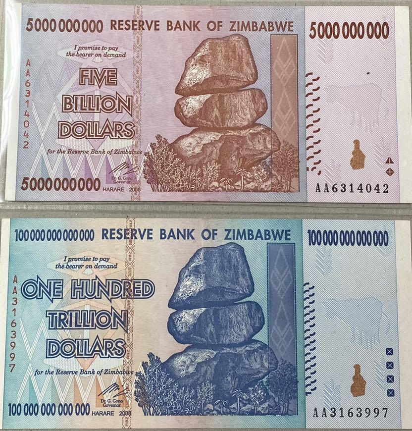 Zimbabwe Bank Note., Hobbies & Toys, Memorabilia & Collectibles ...