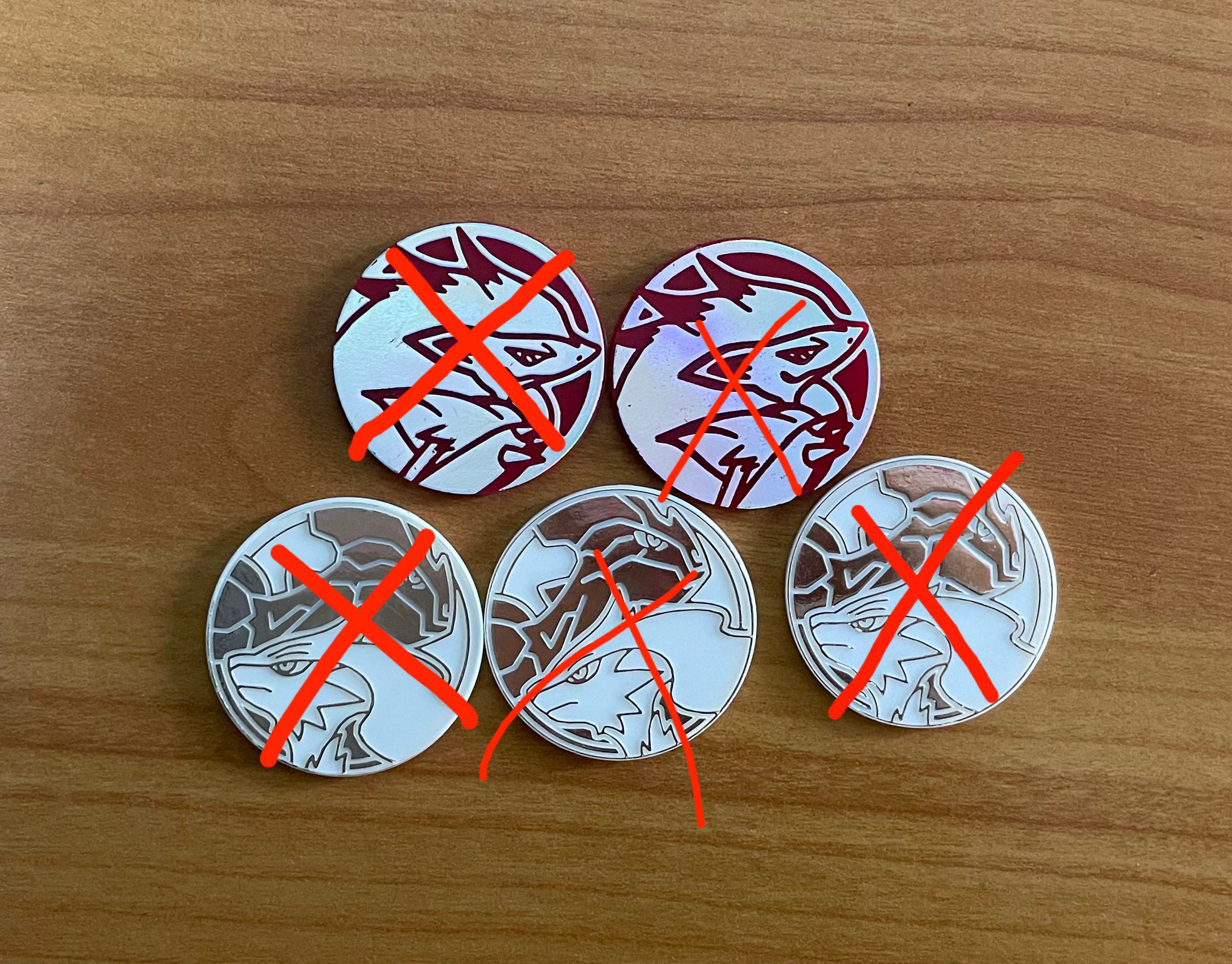 Zoroark / Reshiram & Zekrom Pokemon Flip Coins, Hobbies & Toys, Toys ...