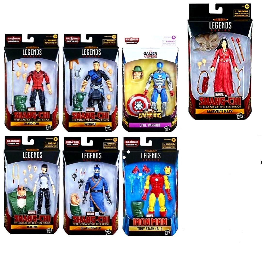 MISB Marvel Legends Shang-Chi And The Legend Of Ten Rings Mr.Hyde Wave ...