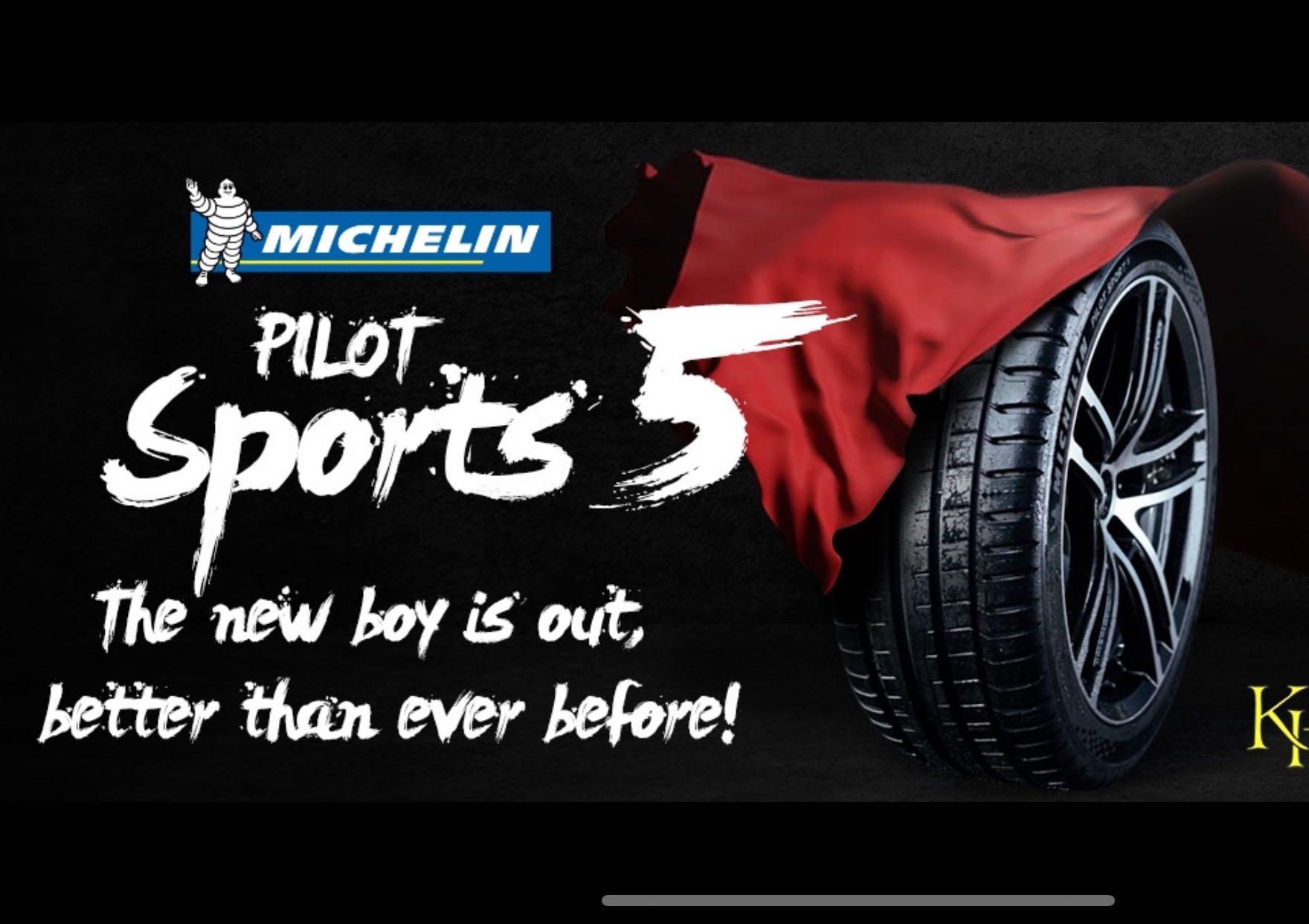 Michelin PS5 Pilot Sport 5 255/35/20 Tyre, Car Accessories, Tyres ...