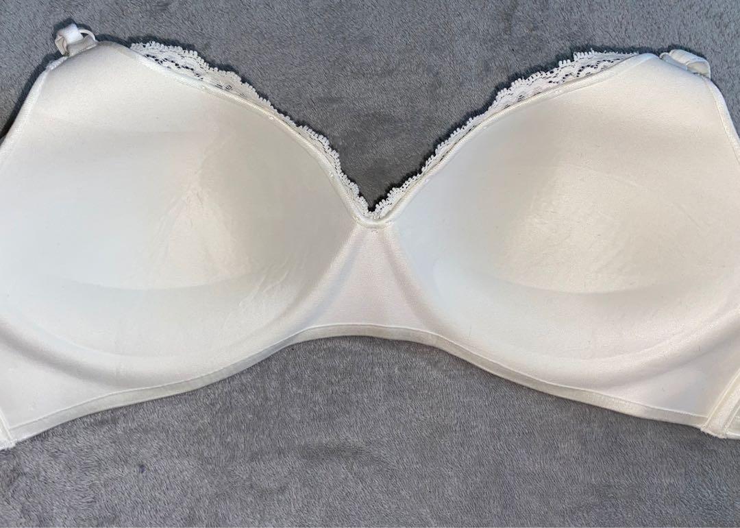 36C Maidenform Wireless Lift Bra (Ivory White), Women's Fashion ...