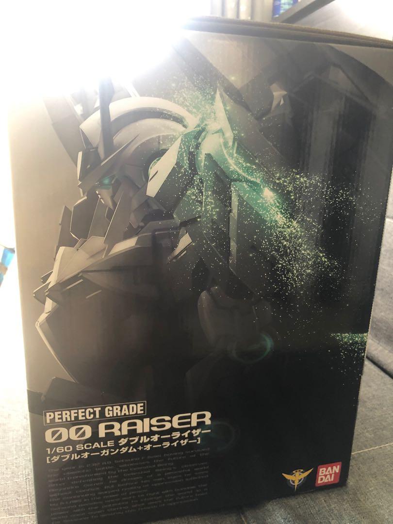 高達模型 Gundam 00 Raiser Perfect Grade 初回購入特典 color clean body BanDai, 興趣及 ...