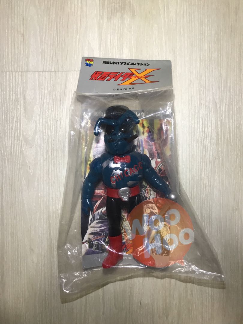 教父螞蟻怪人 幪面超人X medicom sofubi sofvi vinyl 搪膠 膠品 大膠 軟膠 糖膠 ソフビ 怪人, 興趣及遊戲, 玩具 & 遊戲類 - Carousell