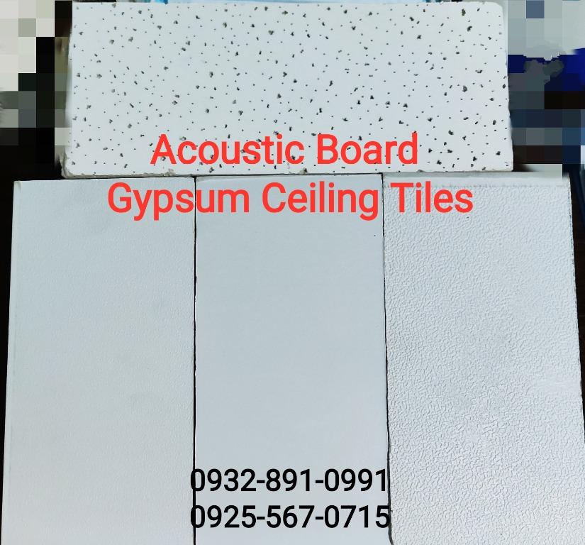 ACOUSTIC BOARD GYPSUM CEILING TILES T RUNNERS WALL ANGLE, Commercial ...