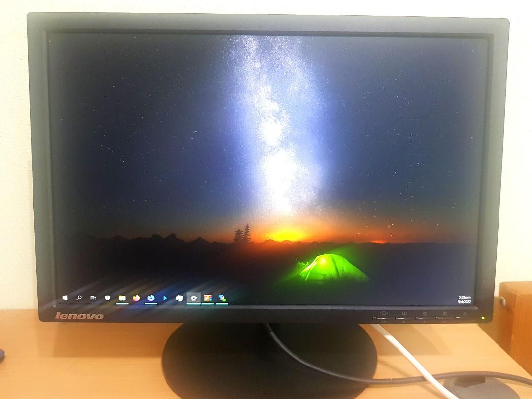 Adjustable Rotatable Lenovo computer laptop Monitor ThinkVision with ...