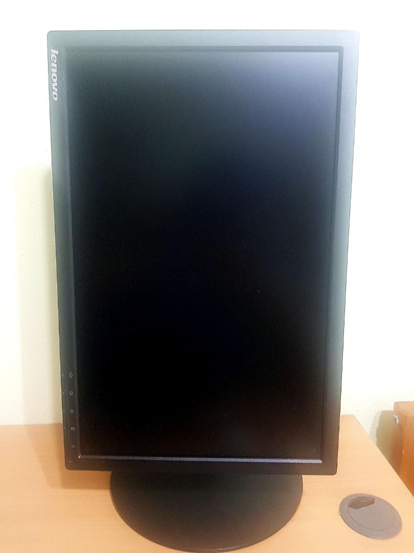 Adjustable Rotatable Lenovo computer laptop Monitor ThinkVision with ...