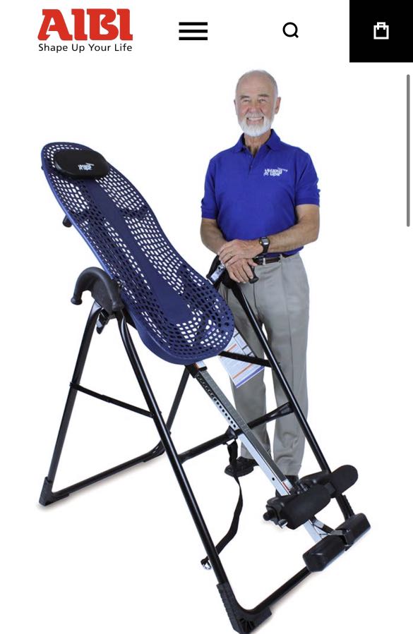 AIBI Teeter hang ups/Inversion Table, Sports Equipment, Exercise ...