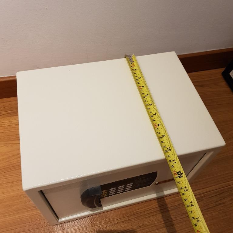 ALPHAMAX Safe Security Safety Box With Electronic Keypad White ...