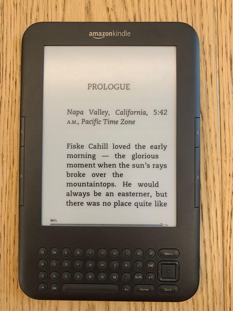 Amazon Kindle Keyboard 6" E Ink Display, 手提電話, 電子書閱讀器 - Carousell