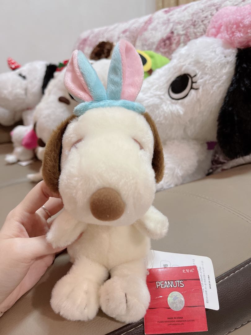 Authentic Snoopy limited edition soft toy, Hobbies & Toys, Toys & Games ...