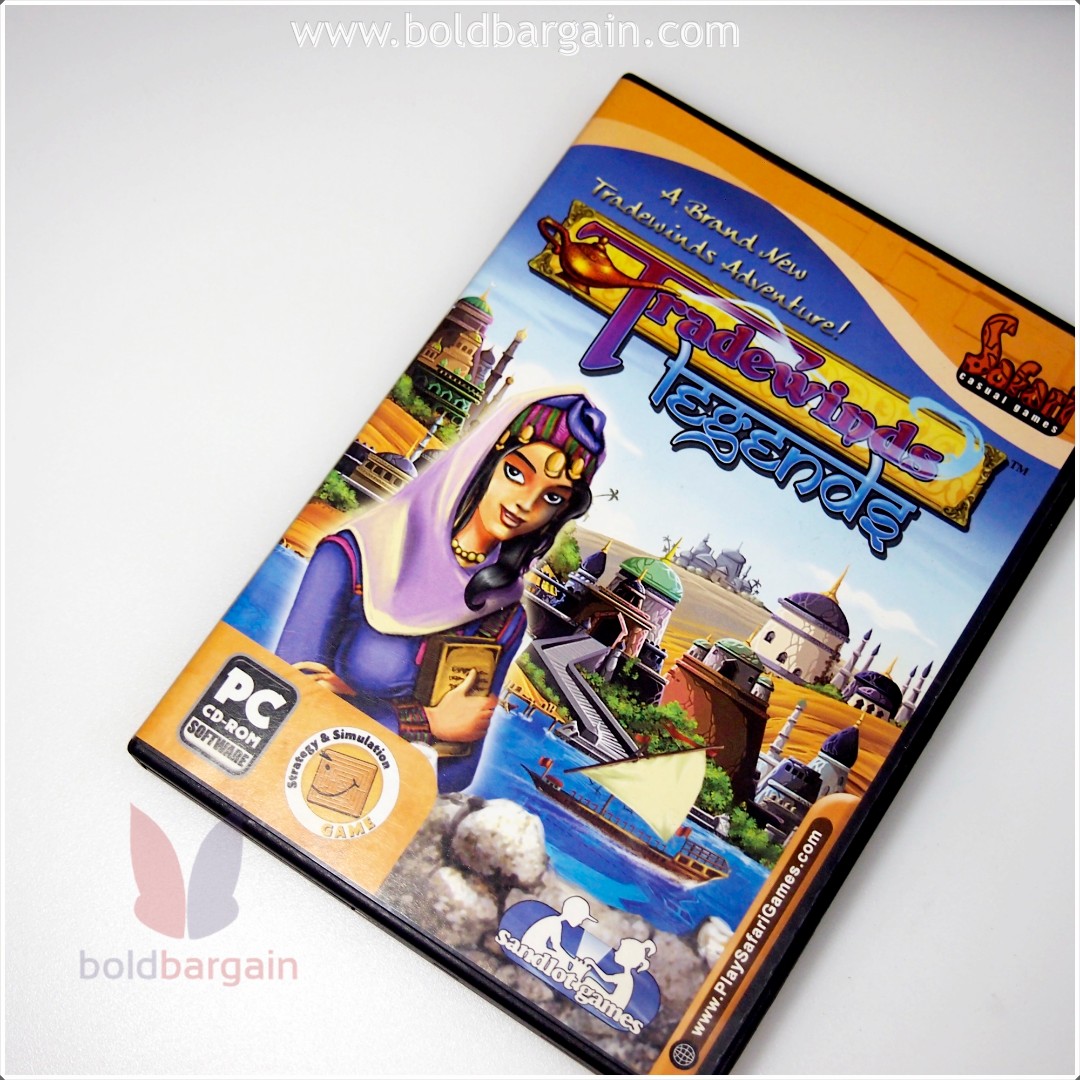 Authentic Tradewinds Legends Strategy and Simulation Game Disc for ...
