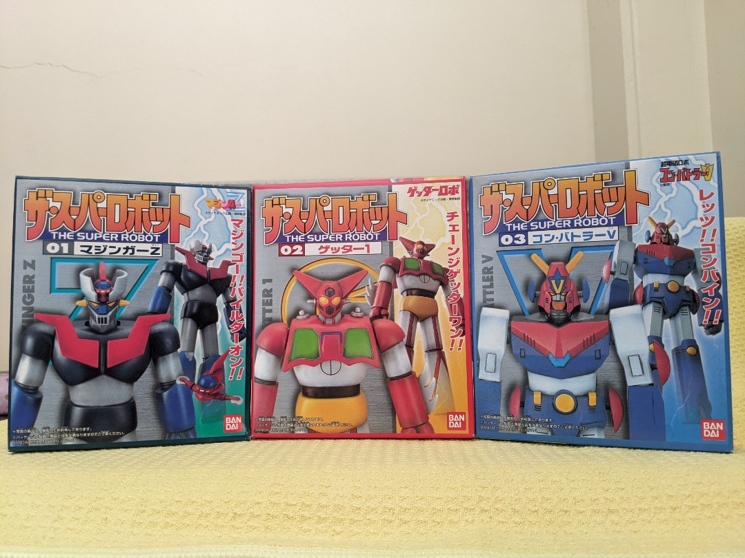 Bandai Super Robots Model Kit (Part 1), Hobbies & Toys, Toys & Games on ...