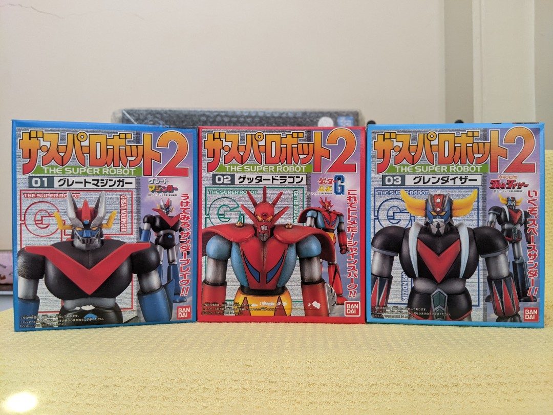 Bandai Super Robots Model Kit (Part 2), Hobbies & Toys, Toys & Games on ...