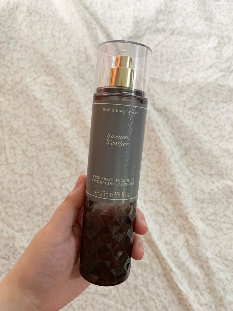 Bath&Body Works Sweater Weather Fine Fragrance Mist, Beauty & Personal ...