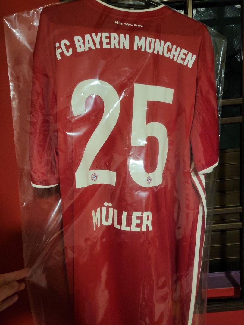 Bayern 19/20 Home kit XL, Muller #25, Men's Fashion, Activewear on ...