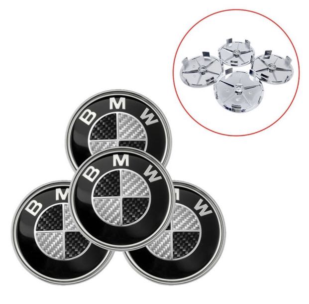 BMW Car Rims Logo, Car Accessories, Tyres & Rims on Carousell