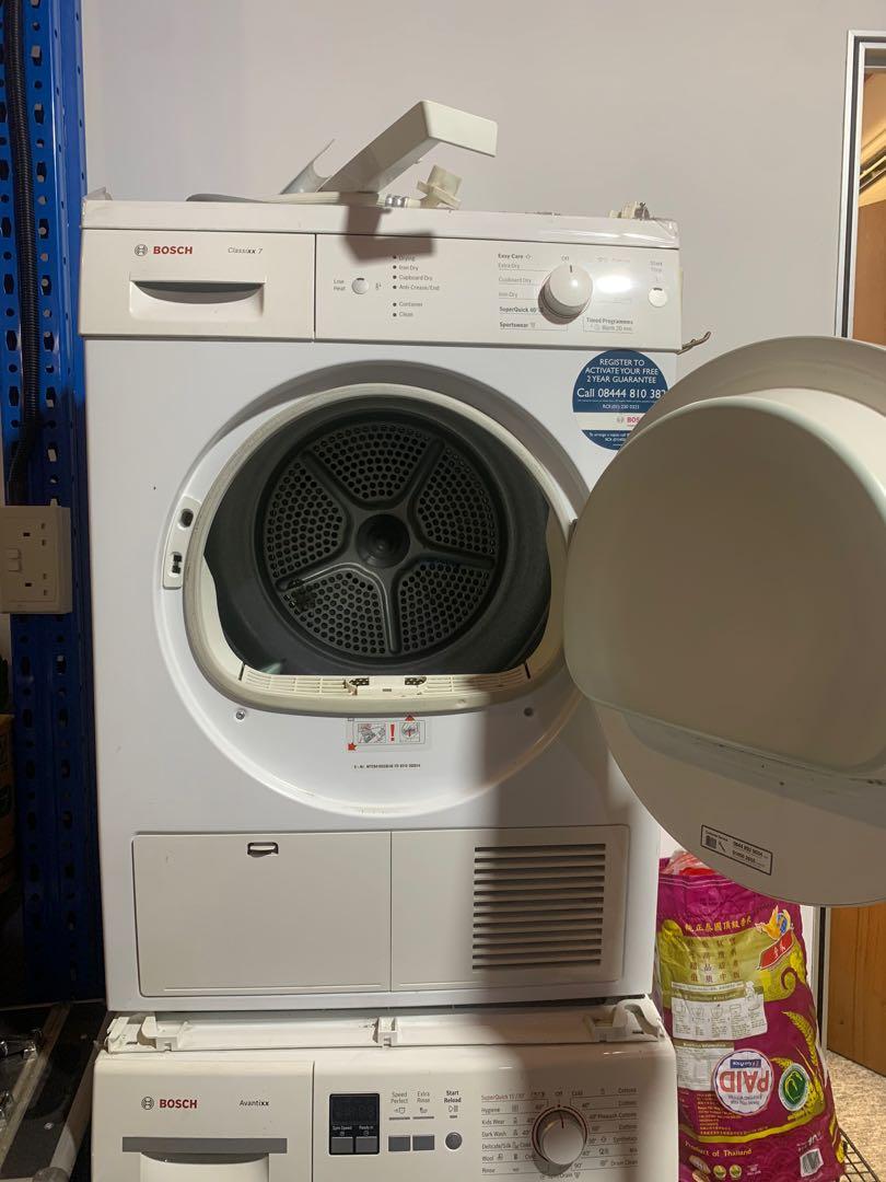 Bosch condenser dryer Classixx 7, TV & Home Appliances, Washing ...