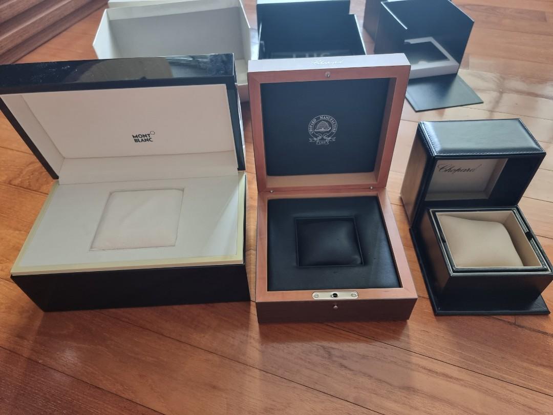 Chopard Branded Authentic Watch Boxes, Luxury, Watches on Carousell